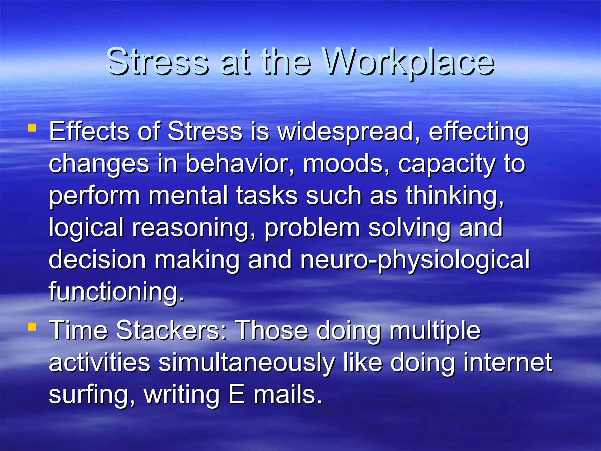 Stress management | PPT