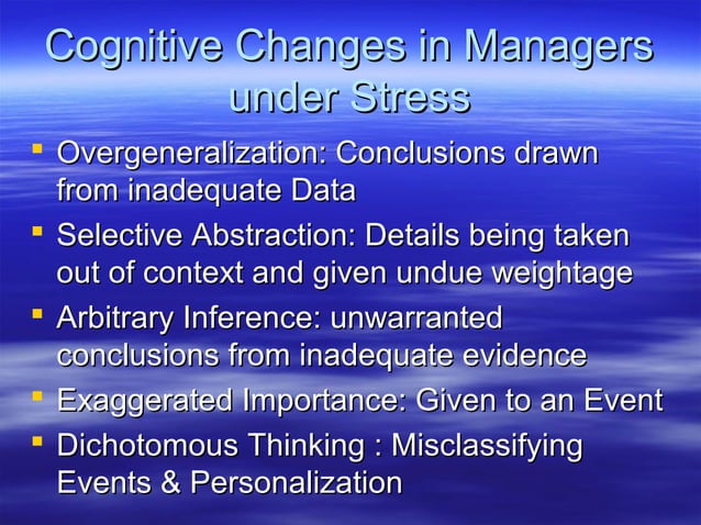 Stress management | PPT
