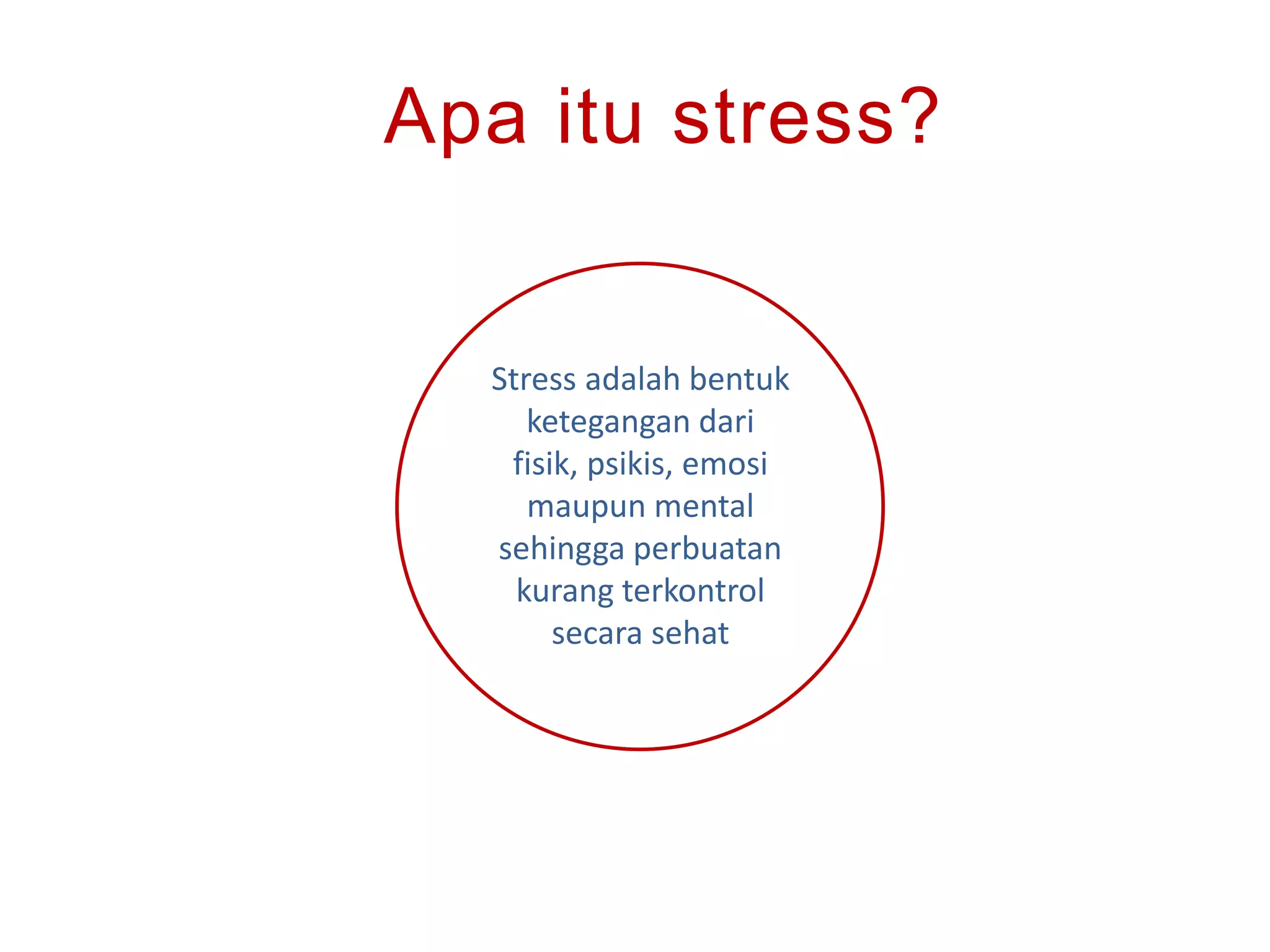 Stress management | PPTX