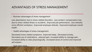 Stress management | PPTX