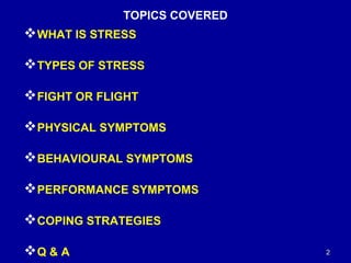 Stress management | PPT