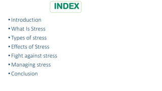 Stress management | PPT