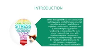 Stress management | PPT