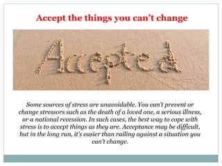 Stress management | PPTX