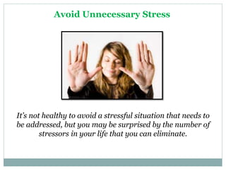 Stress management | PPTX