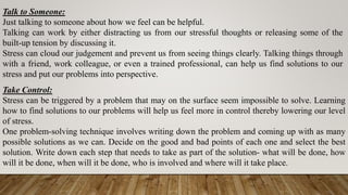 Stress Management | PPTX