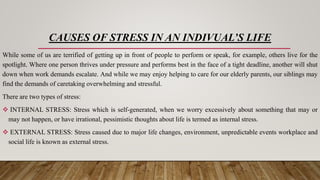 Stress Management | PPTX