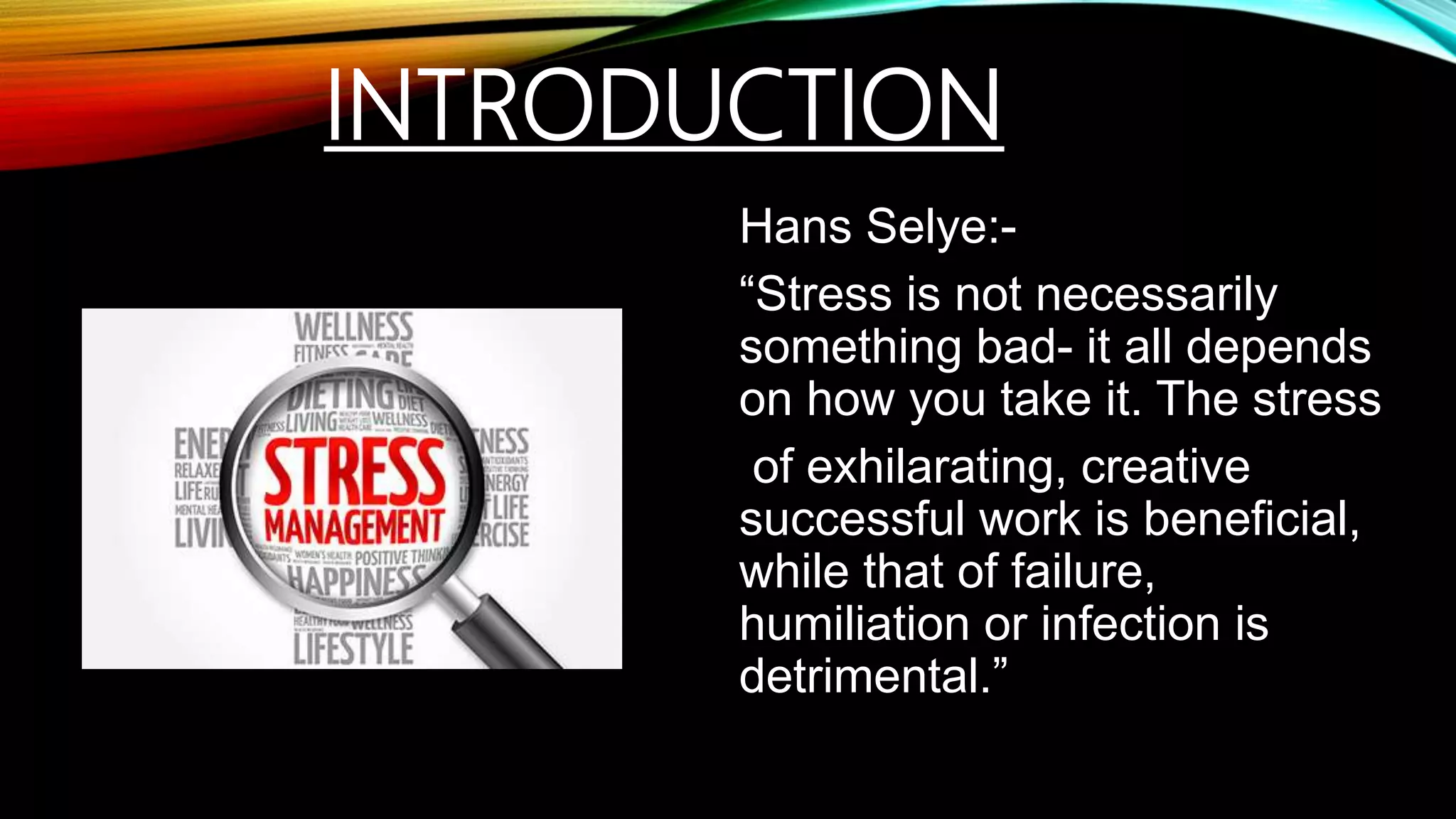 Stress management | PPTX | Mental Health | Diseases and Conditions