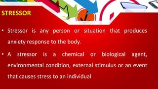 Stress management | PPTX