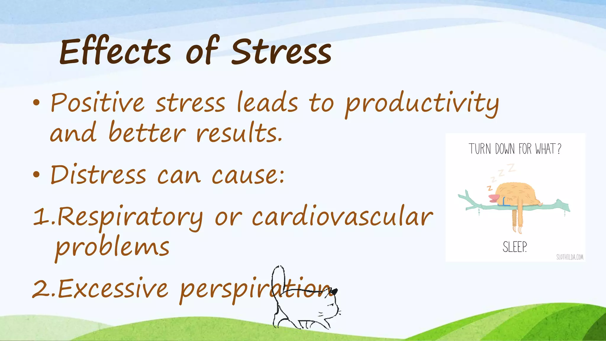 Stress management , Depression and Relief | PDF