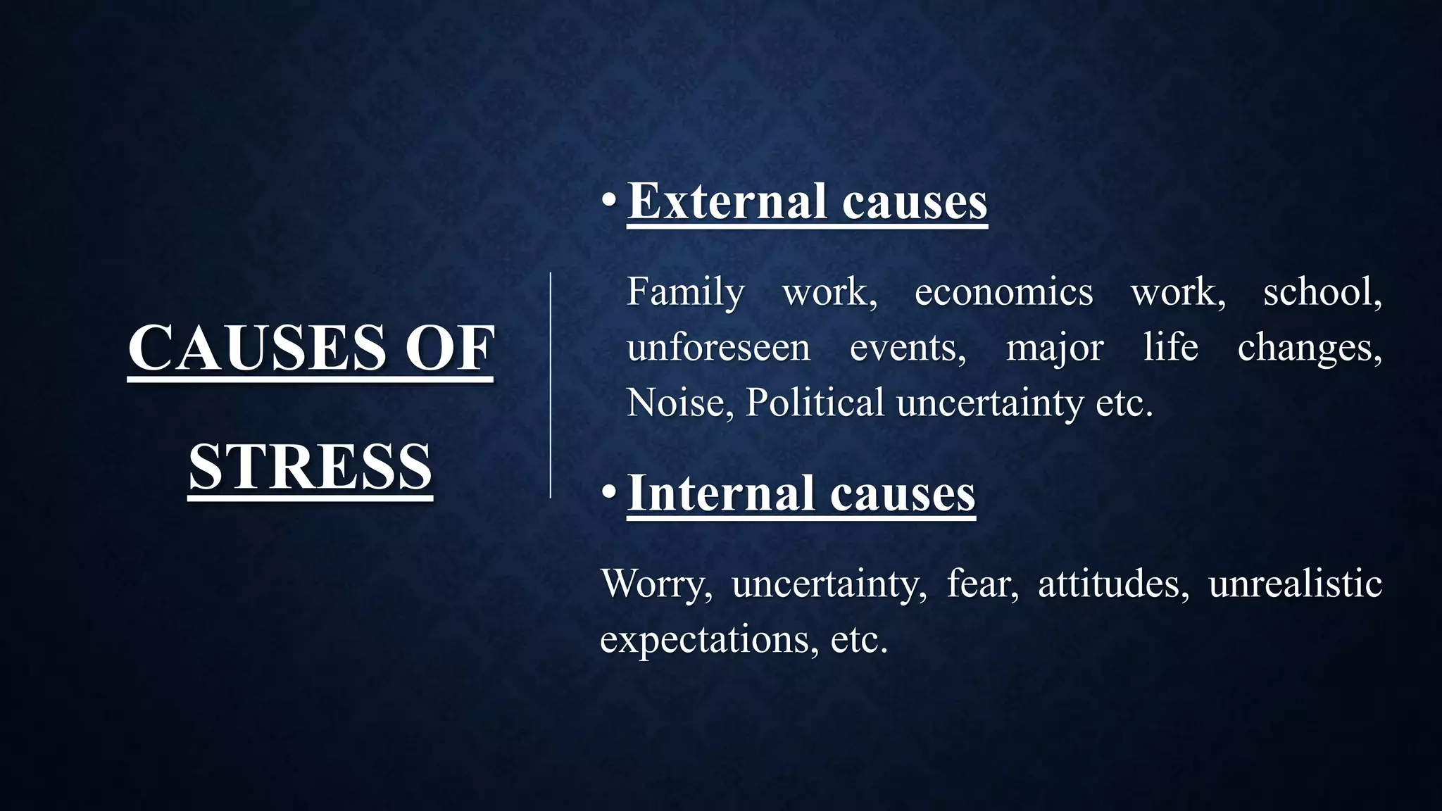 Stress management, Different practices to manage stress | PPTX | Mental ...