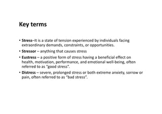 Stress management | PPT