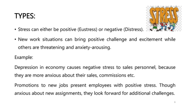 Presentation slides on Stress management | PPTX | Medical Health