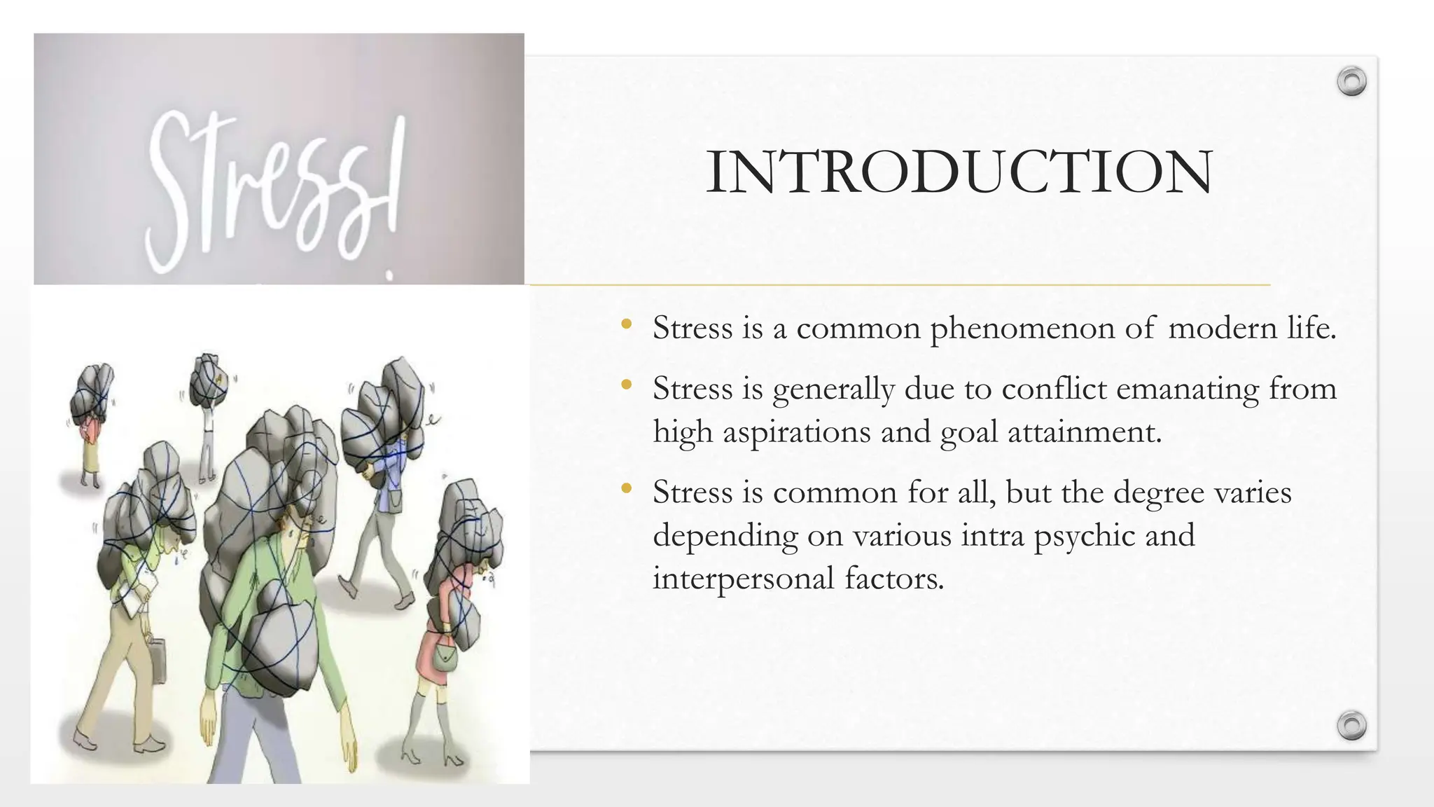 Stress management , Nursing Management.. | PPTX