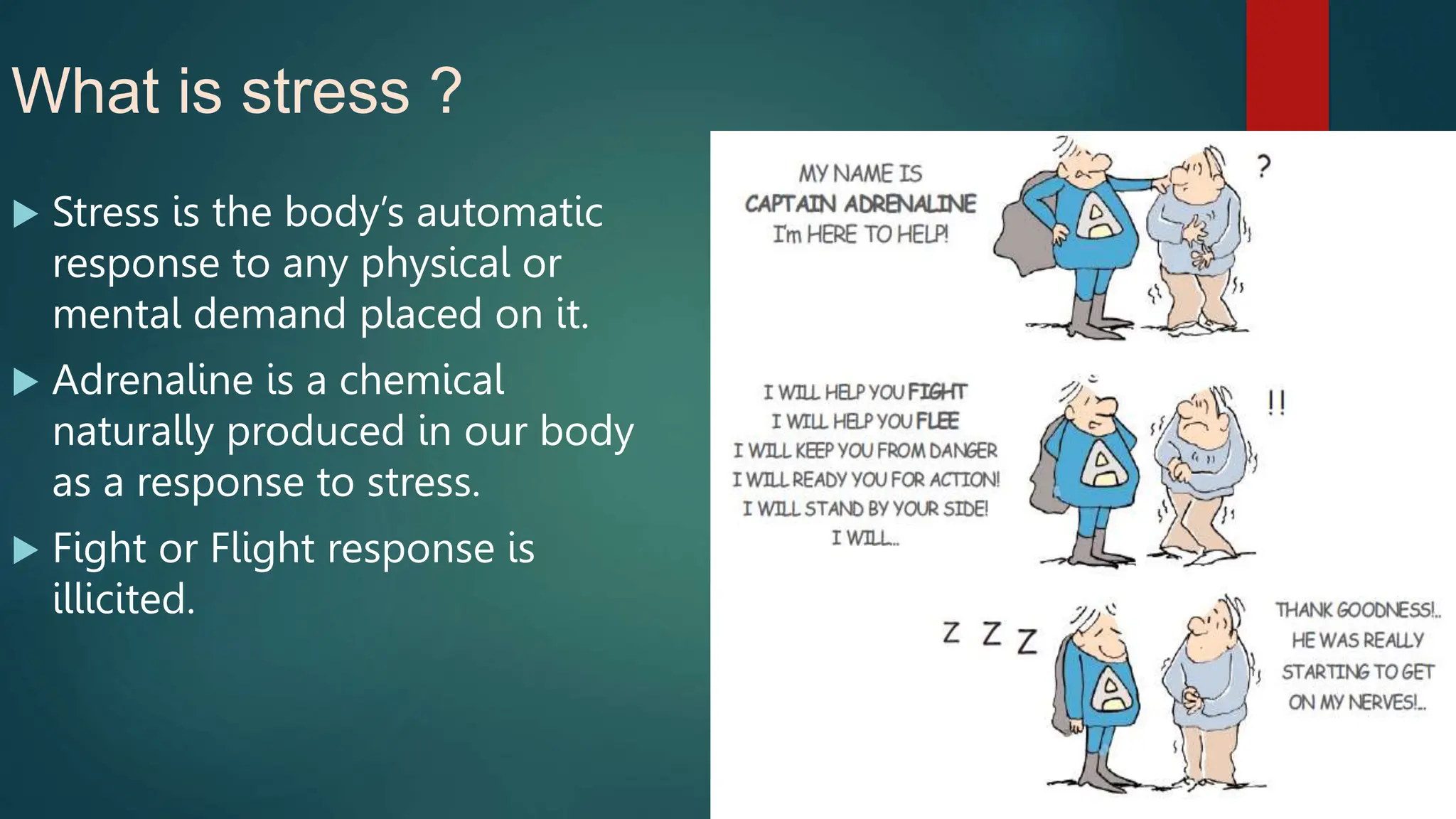 Stress management: an holistic approach on mental well being.pptx. | PPTX