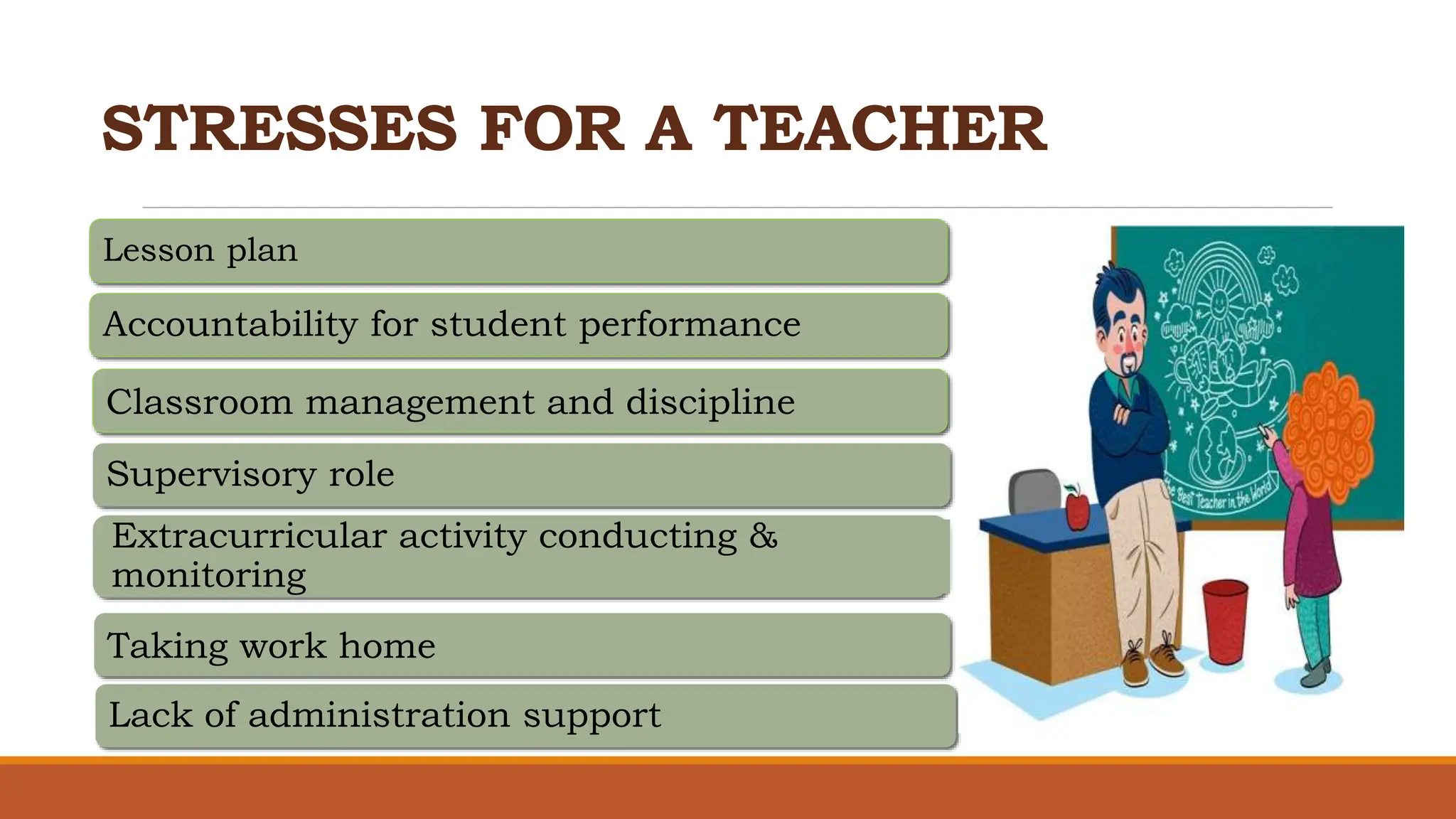 Stress management for teachers and students | PPTX