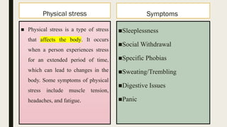 Stress management - psychology and counselling | PPTX