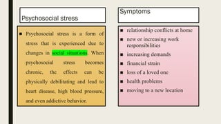 Stress management - psychology and counselling | PPTX