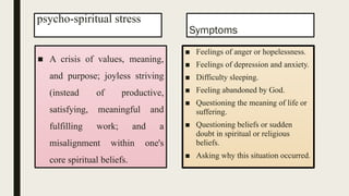 Stress management - psychology and counselling | PPTX