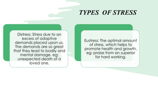 Stress management is a relaxing and healthy | PPT