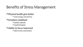 Stress, causes and it's Management.pptx