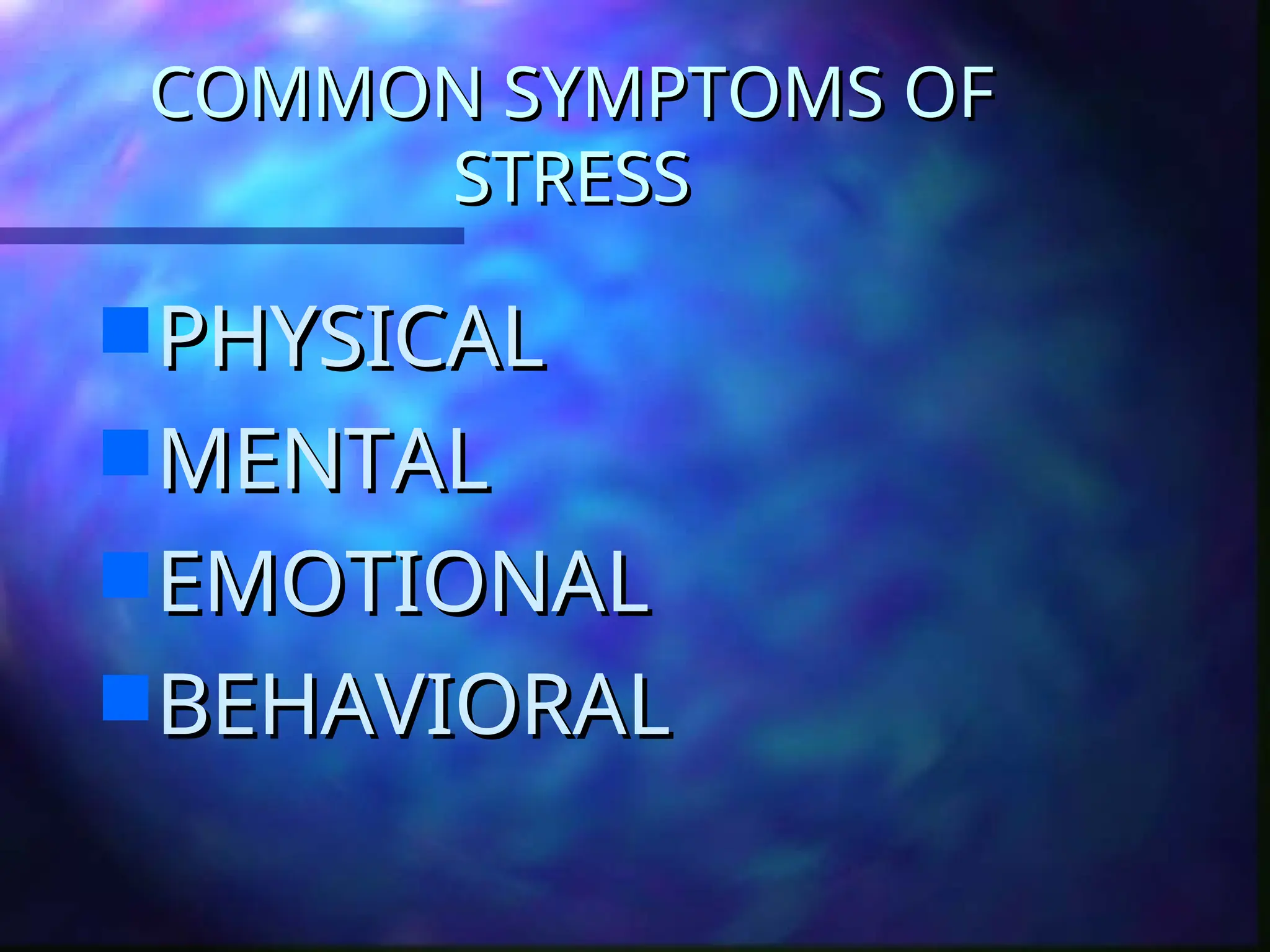stress management (meaning, definition).ppt