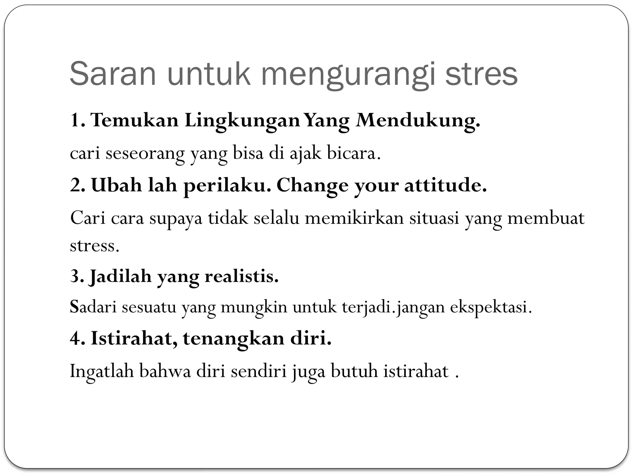 Presentasi penyuluhan Stress Management ppt | PPTX