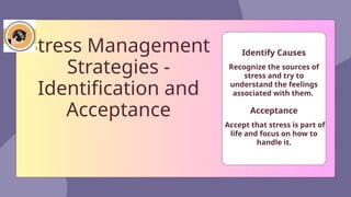 Stress Management: Causes and Solutions! | PPTX