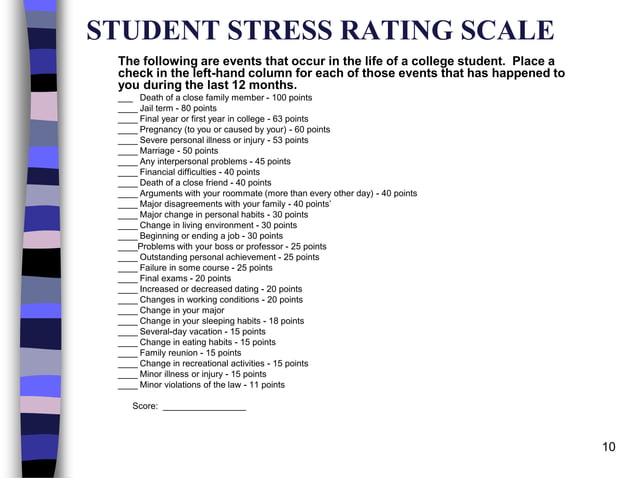 Job Stress Management | PPSX | Medical Health