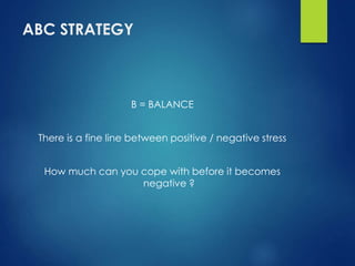 Stress management -power point | PPTX