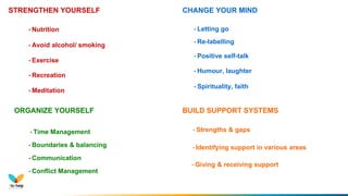 Stress Management at the workplace and Tips | PPT