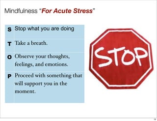 Stress Management in A Fast Moving World | PPT