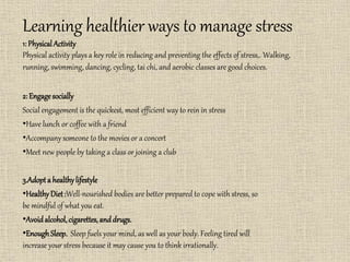 Stress management (1) | PPTX