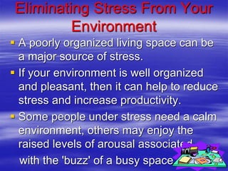 Stress Management(1).ppt..care of patient with anxiety | PPT