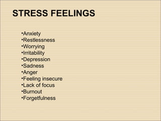 Stress management 1a | PPT