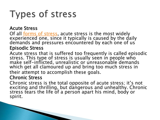 Stress management | PPT