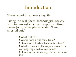 Stress Management 4466 | PPT