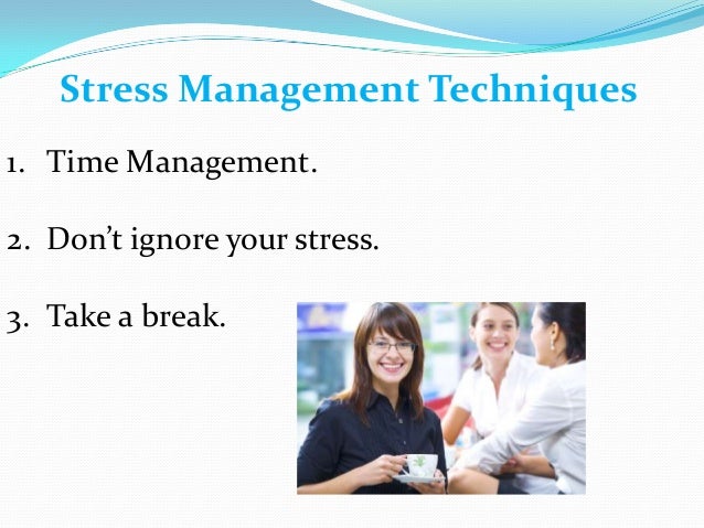 Stress Management Activities