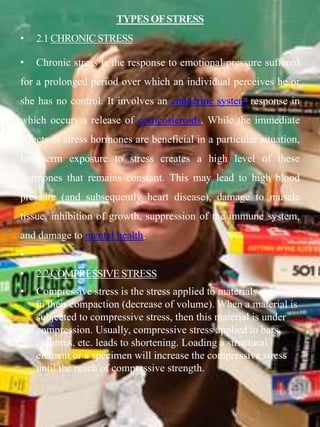 Stress management among teenagers ppt | PPTX