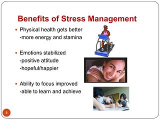 Stress management at work place | PPTX