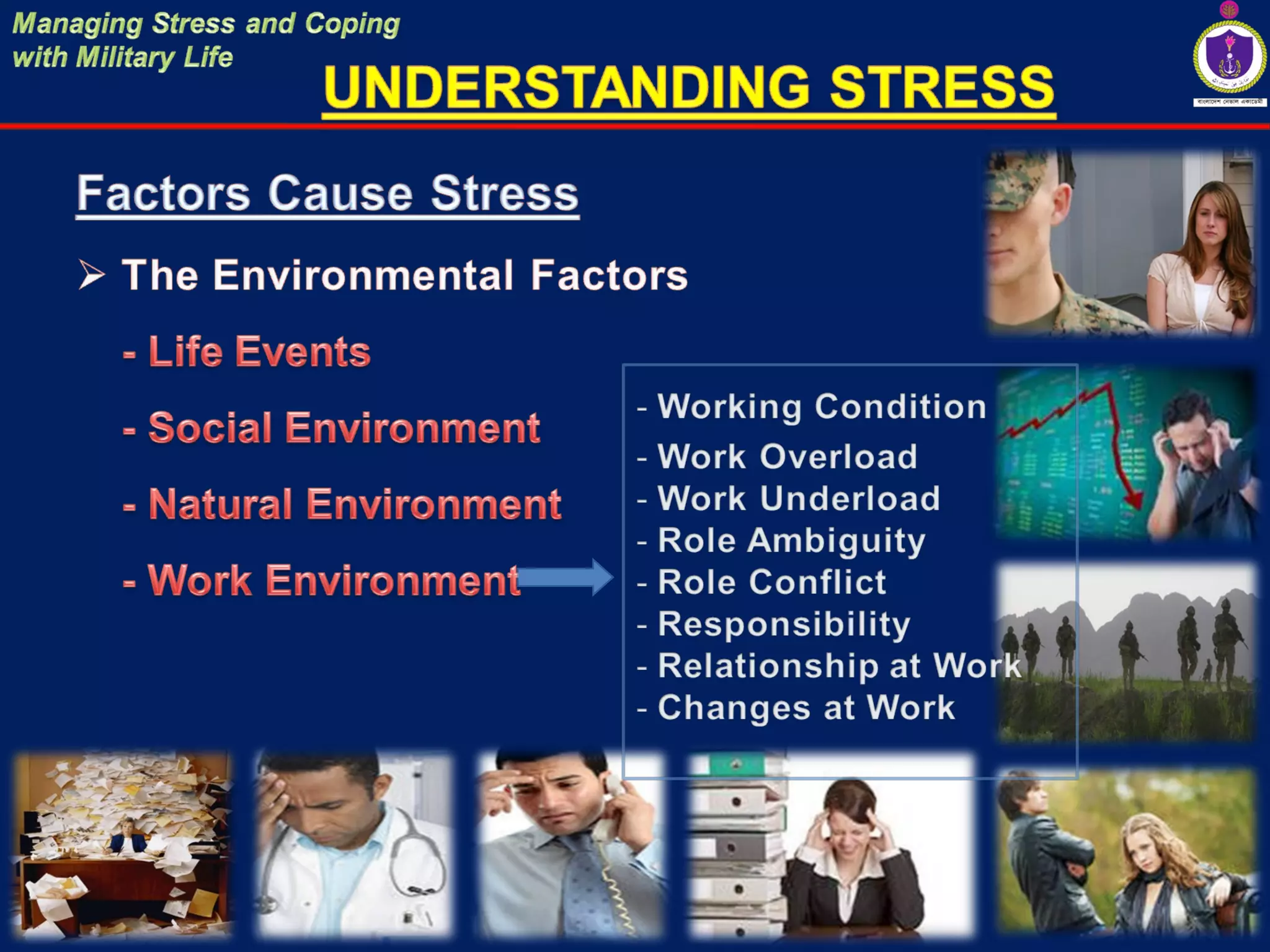 Stress management & coping with military life | PPT