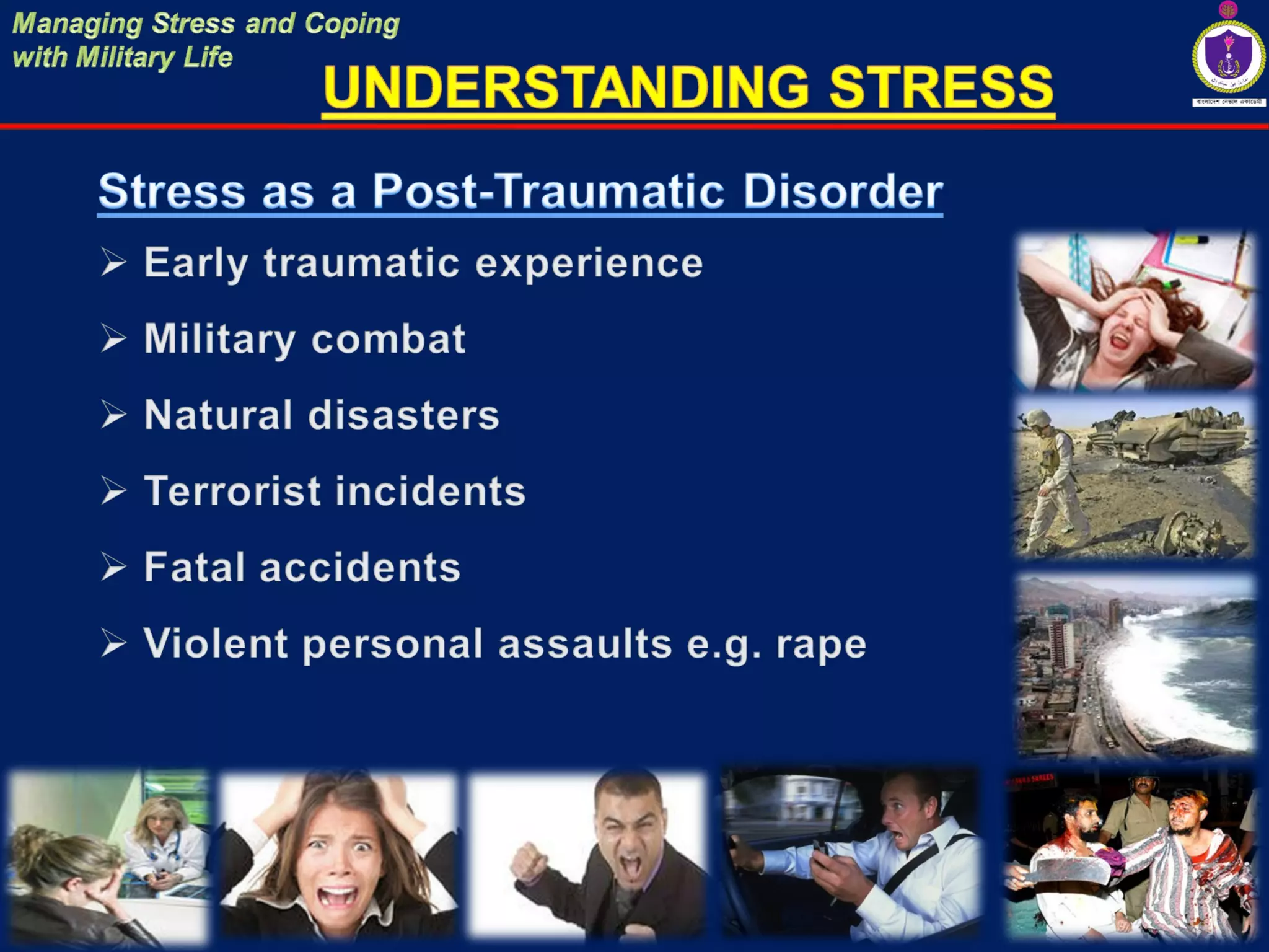 Stress management & coping with military life | PPT