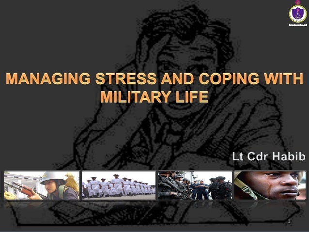 Stress management & coping with military life
