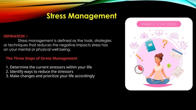 "Mastering Stress: Strategies for a Balanced Life" | PPT