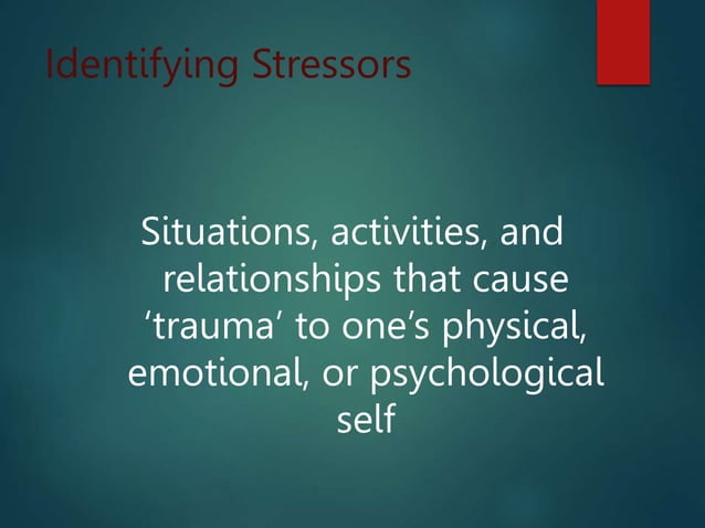 Stress Management for High School students.ppt | Mental Health ...