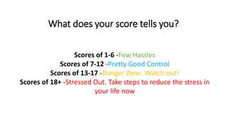 Stress Management for Teachers | PPTX