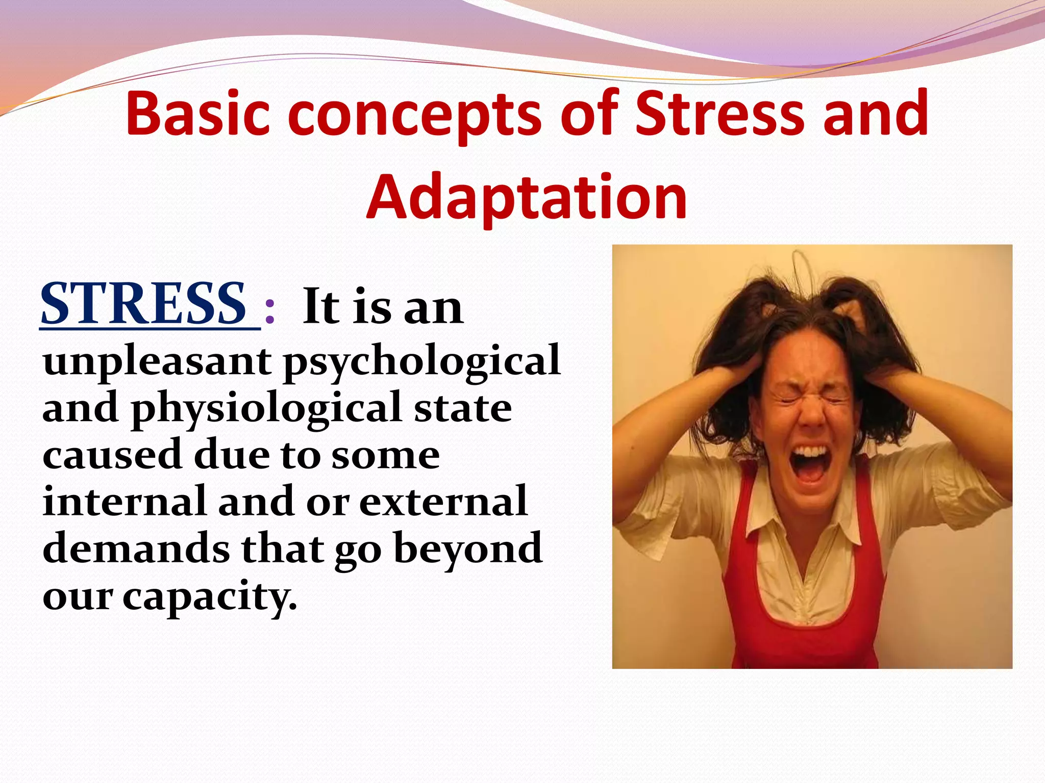 Stress management in health and illness2007 | PPTX | Endocrine and ...