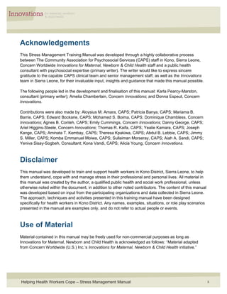 Stress management manual_final | PDF