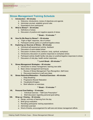 Stress management manual_final | PDF