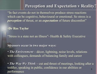 A CBT Approach to Stress Management | PPT